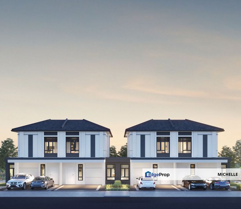 New Semi-D Concept Garden Home 32x65 with Beautiful Environment and ...