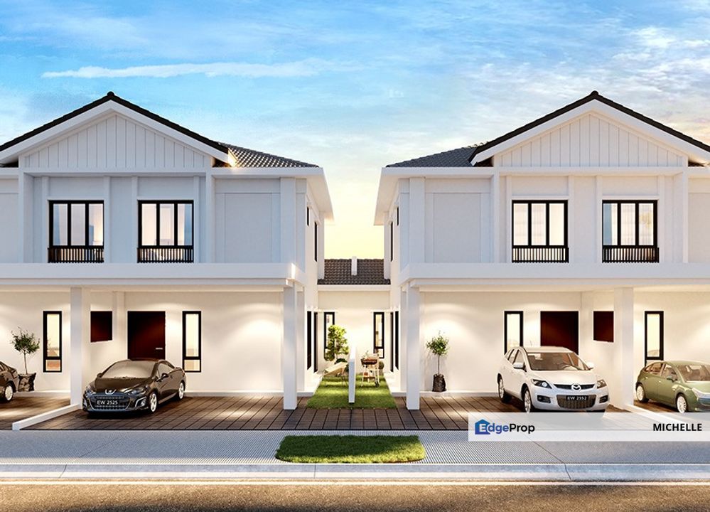 Puncak Alam New Launch 2 Storey Garden Home with Semi-D Concept for Sale @RM980,000 By MICHELLE ...