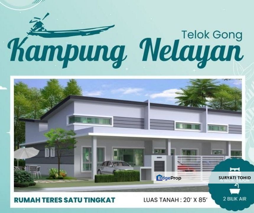 Single Storey Telok Gong Kg Nelayan Klang 12km dari AEON Bukit Tinggi ...