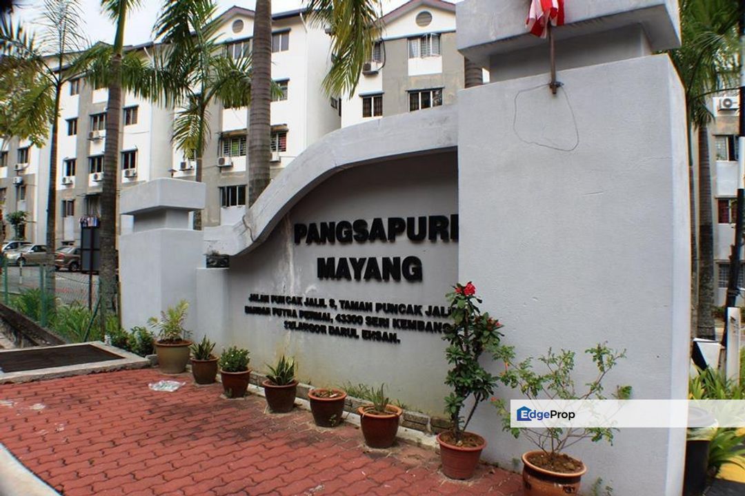 GOOD CONDITION Pangsapuri Mayang, Puncak Jalil, Seri Kembangan for Sale ...
