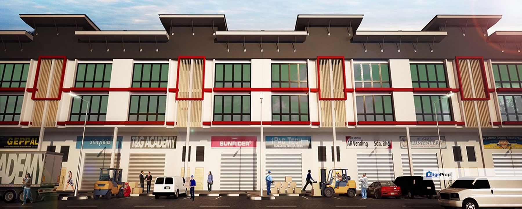 LCH Industrial Park 3 Storey Super Terrace Factory For Sale for Sale ...