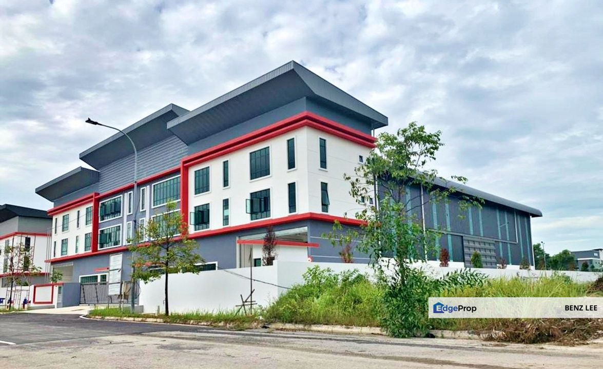 (3 Storey) Rawang Platinum Industrial Park Semi Detached Factory For ...