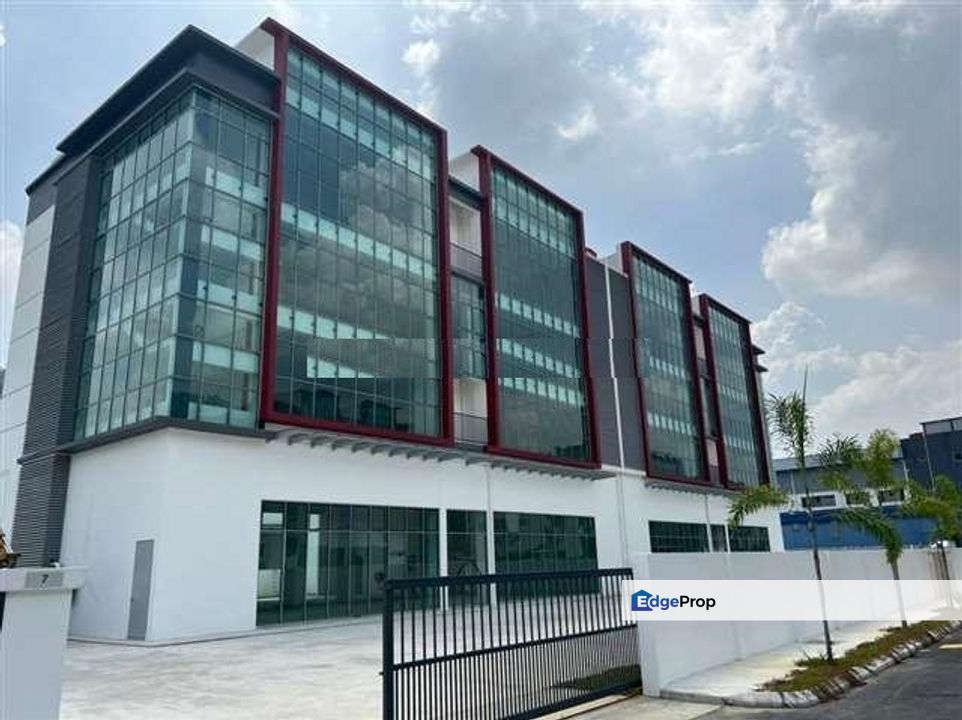 Kip Brencom Kepong Industrial Park Corner 4storey Factory for Rental ...