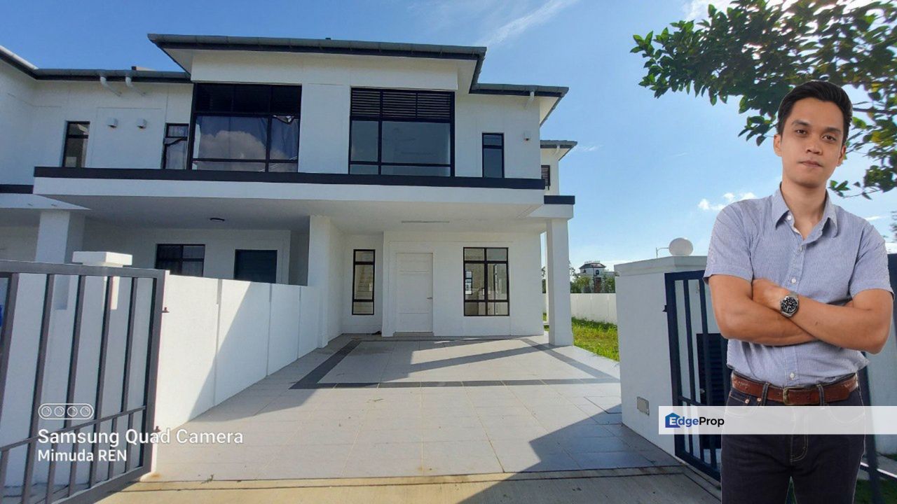 Corner Lot Double Storey Eco Grandeur Graham Garden, Puncak Alam Type A ...