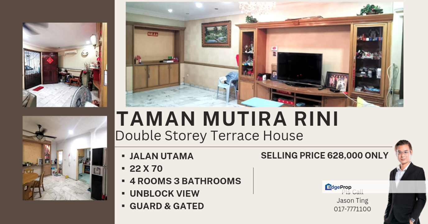 Mutiara Rini Renovated Double Storey Terrace House for Sale @RM628,000 ...