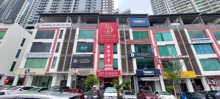 Balakong Symphony Tower, Main Road Frontage 4 Storey Shop + Cover Roof ...