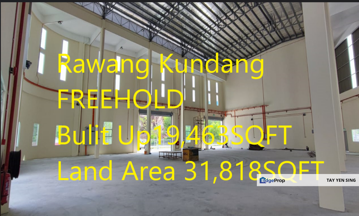 Kundang Rawang,detached factory with 3 storey office for sale for Sale ...