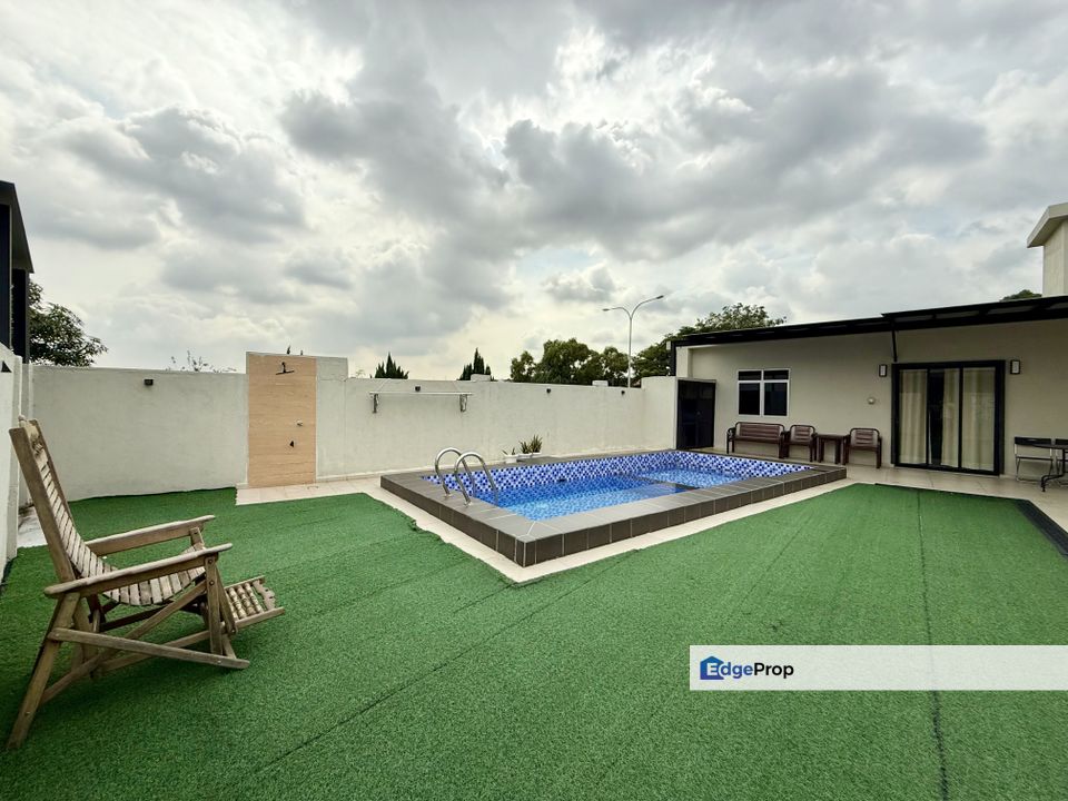 KLANG TAMAN SRI ANDALAS CORNER LOT DOUBLE STOREY HOUSE WITH SWIMMING ...