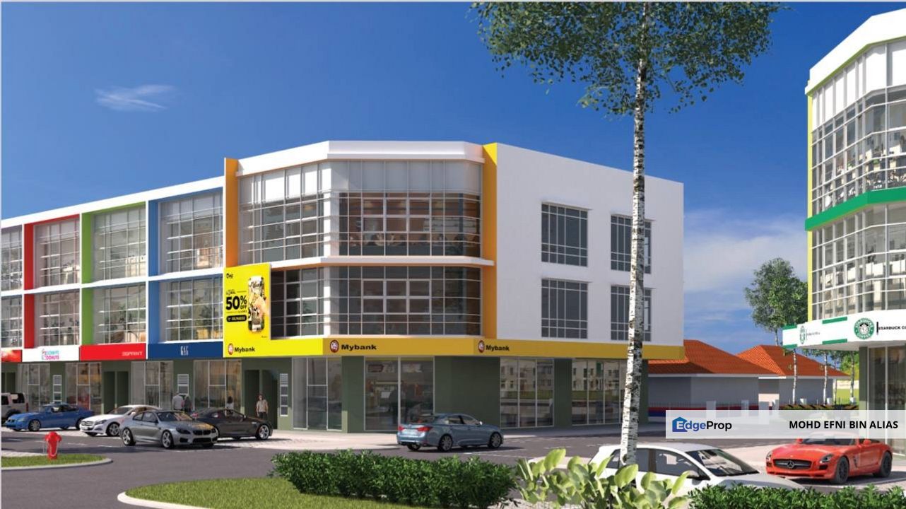 New 3 Storey Shop Office Open For Sale (End Lot) Bandar Dato Onn,JB for ...