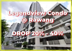[BELOW MARKET 165K] Condominium Residensi Legendview, Rawang for Sale ...
