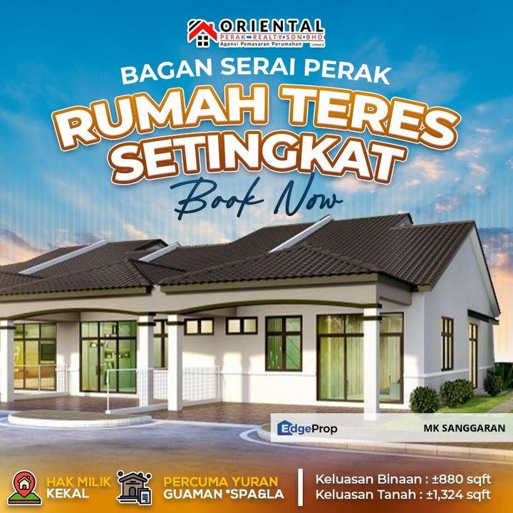 Rumah Teres Setingkat di Bagan Serai for Sale @RM298,945 By MK ...
