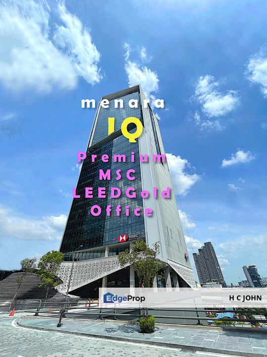 Menara IQ TRX KLCC - MSC Green A+ Offices for Rental @RM38,700 By H C ...