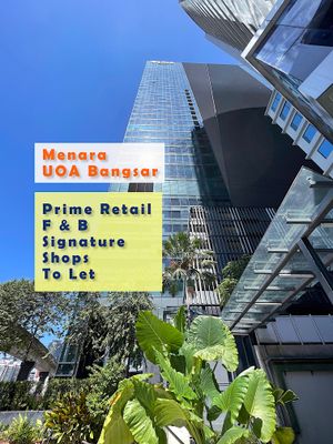 UOA Bangsar - Prime Retail F & B Signature Shop-Office with Frontage ...