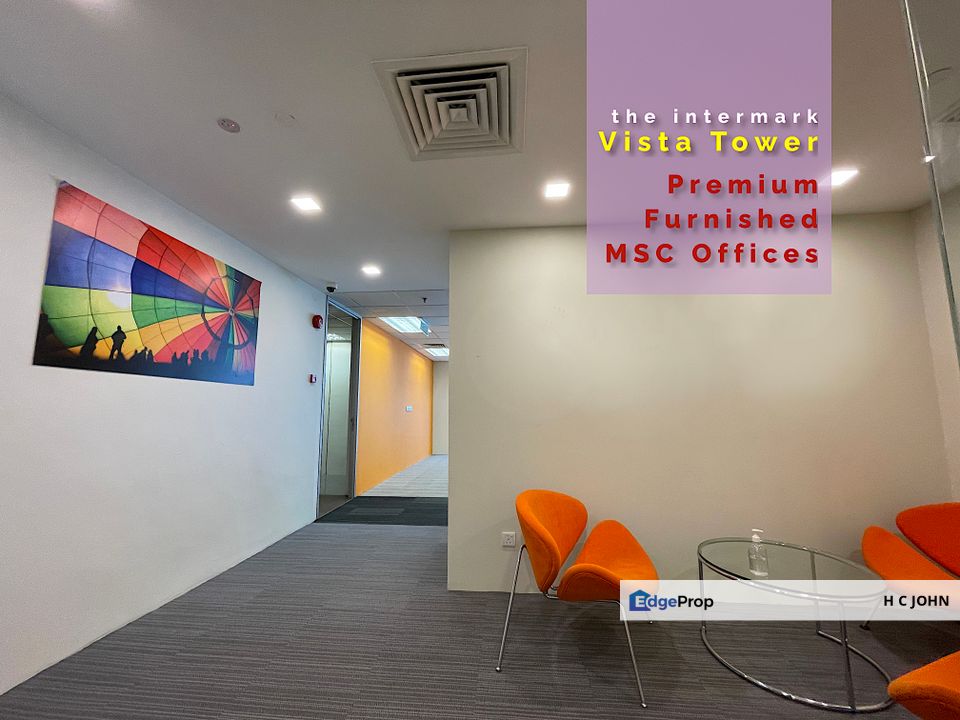 Vista Tower @ Intermark- KLCC MSC Furnished Office for Rental @RM19,481 ...