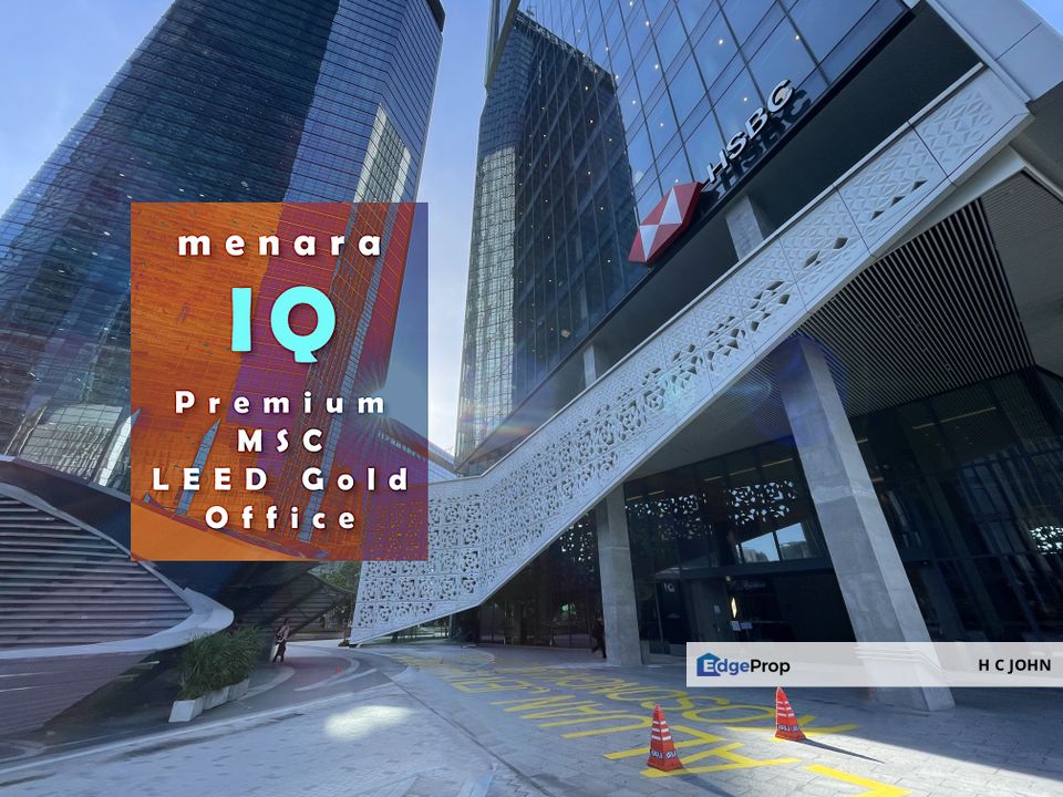 Menara IQ TRX KLCC MSC Green A+ Offices - Multi Floors for Rental ...