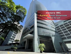 Menara IMC - KLCC Premier Ground Floor Retail F & B Showroom Space with ...
