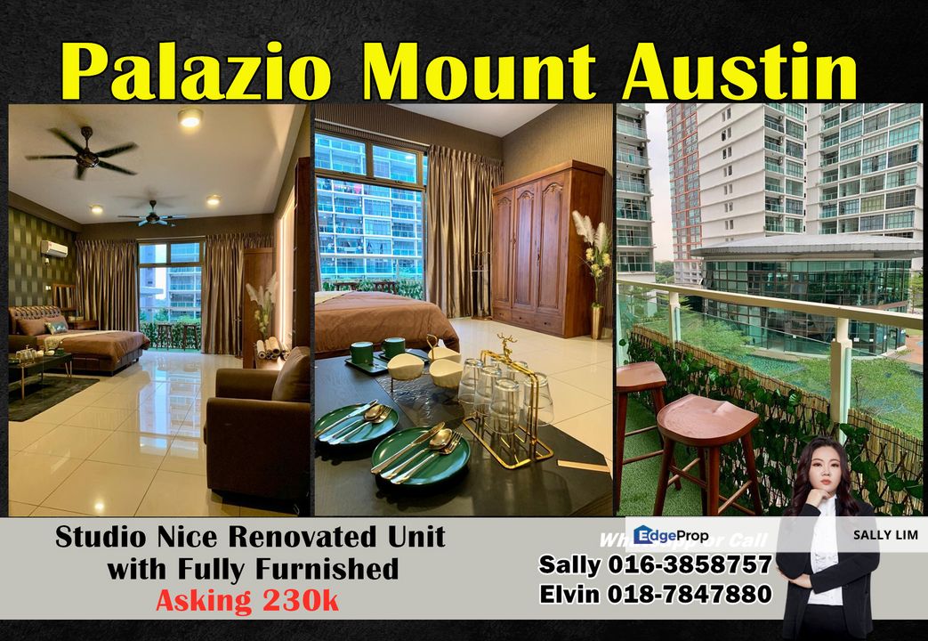 Palazio Mount Austin Studio Nice Renovated with Fully Furnished for ...
