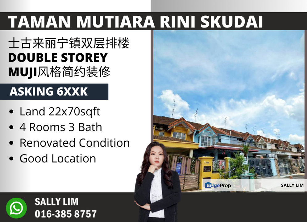 Taman Mutiara Rini Jalan Bakti Double Storey Renovated Unit for Sale ...