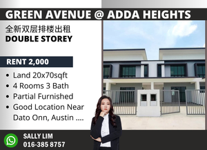 Adda Heights Green Avenue Brand New Double Storey For Rent for Rental ...