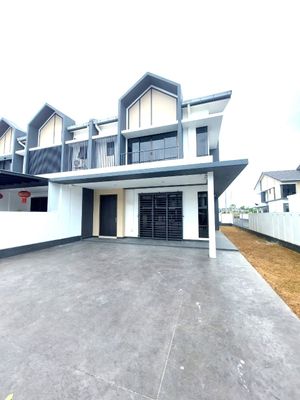 PARTIAL FURNISHED 2 Storey End Lot, Lyra Bandar Bukit Raja Klang for ...