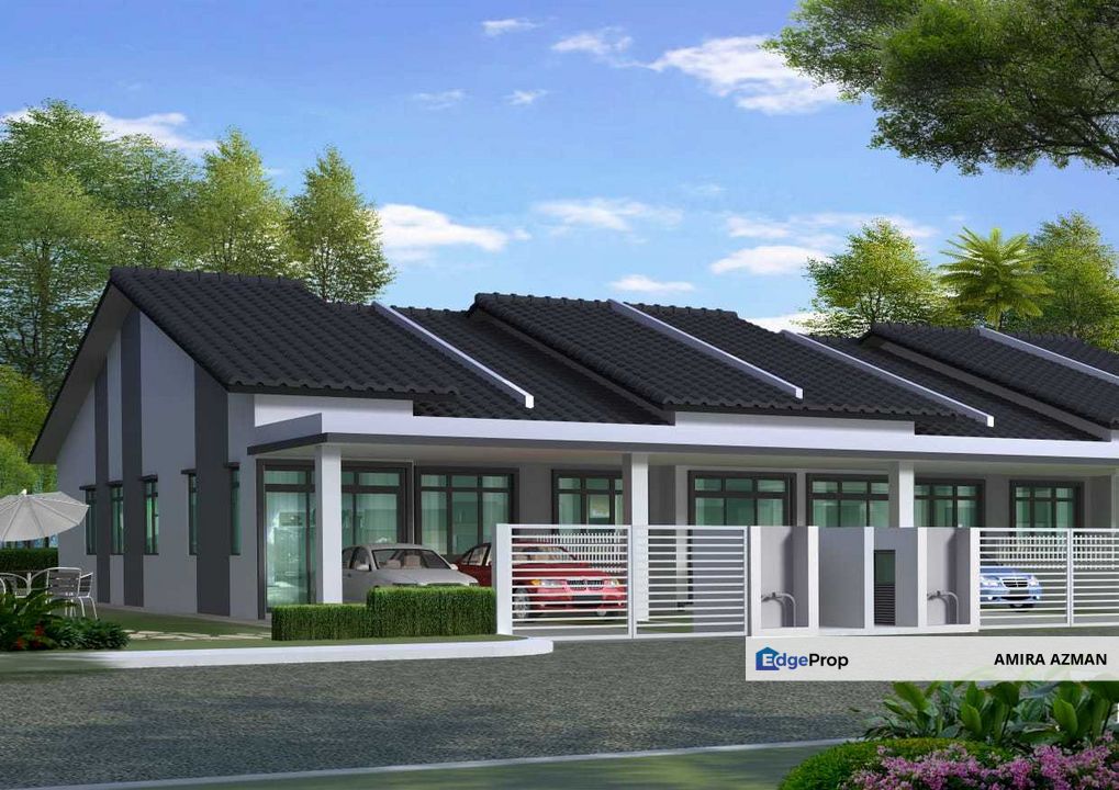New Housing Project Single Storey Terrace Taman Merbah Banting (Type ...