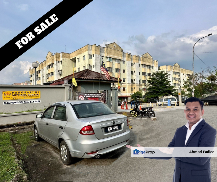 GROUND FLOOR Pangsapuri Mutiara Subang Shah Alam for Sale @RM289,000 By ...