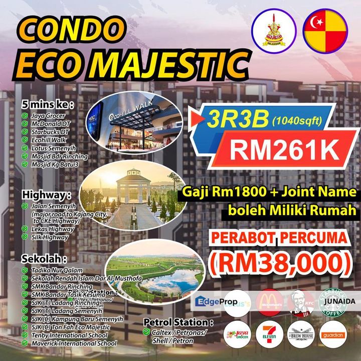 Rumah selangorku eco kajang semenyeh 1045 2 cp for Sale @RM260,000 By JUNAIDA | EdgeProp.my