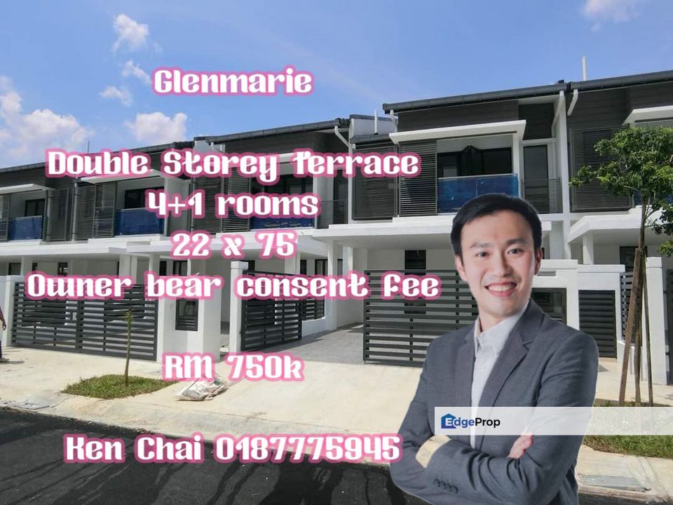 double storey terrace@ glenmarie for Sale @RM750,000 By KEN CHAI ...