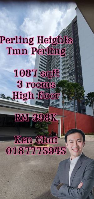 perling height @ taman perling for Sale @RM398,000 By KEN CHAI ...