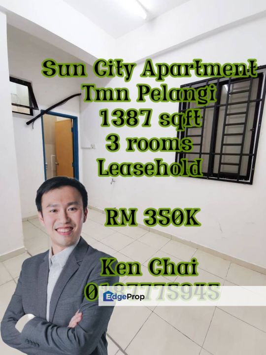 sun city apartment@ taman pelangi for Sale @RM350,000 By KEN CHAI ...