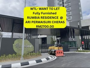 Rumbia Residence Ari Permaisuri Cheras for Rental @RM2,700 By HASLINDA ...