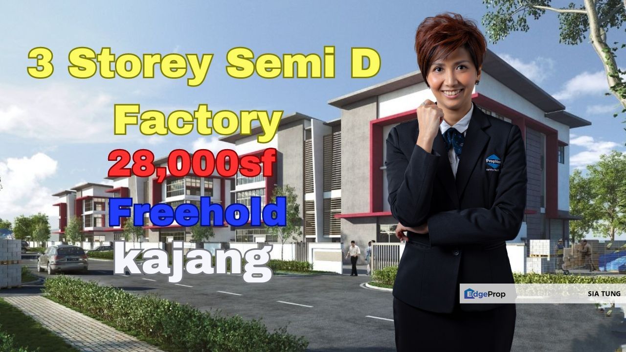 3 Storey Semi-D factory @ Bukit Angkat Kajang for sale for Sale @RM12,000,000 By SIA TUNG ...