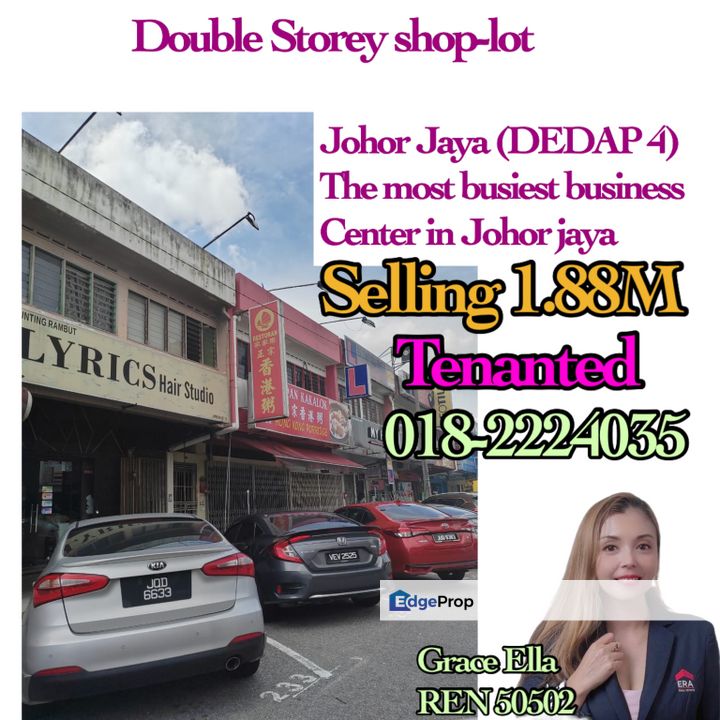 Dedap johor jaya 2 storey shop lot for sale for Sale @RM1,880,000 By ...