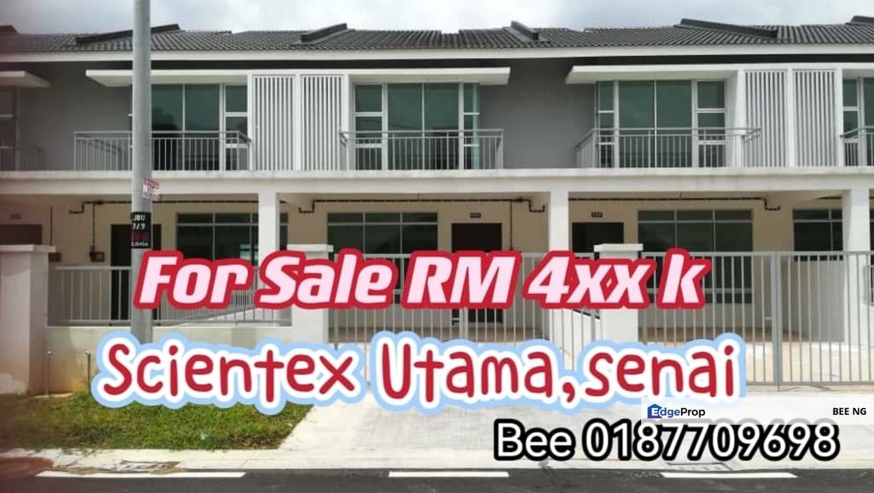 Taman Scientex Utama Senai 2 Storey 18x65 mark up loan for Sale @RM490 ...