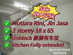 Mutiara Rini Jalan Jasa Unblock Renovated 2 storey terrace for Sale ...