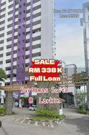 Suriamas Suites Apartment @ Larkin 3bed Lowest Price Full Loan for Sale ...