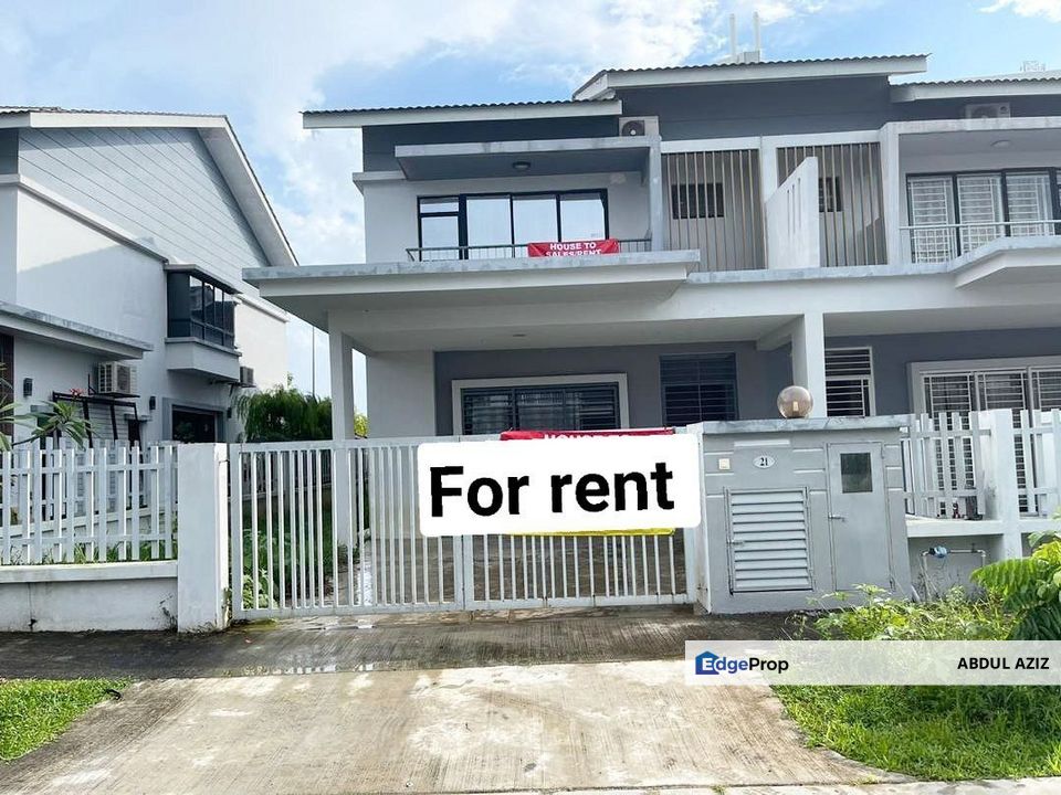 Double Storey End lot Unit Evira Kota Warisan Puteri Sepang for Rental ...