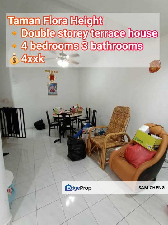 JB 2745 Taman Flora Height for Sale @RM428,000 By SAM CHENG | EdgeProp.my