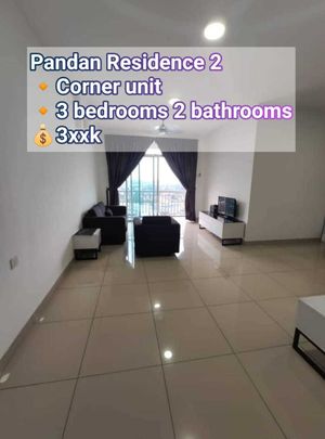 JB 3361 Pandan Residence 2 for Sale @RM370,000 By SAM CHENG | EdgeProp.my