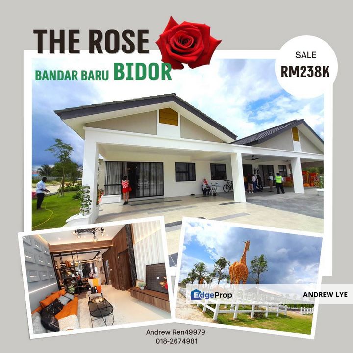 BANDAR BARU BIDOR RUMAH BARU 1 DAN 2 TINGKAT for Sale @RM238,000 By ...