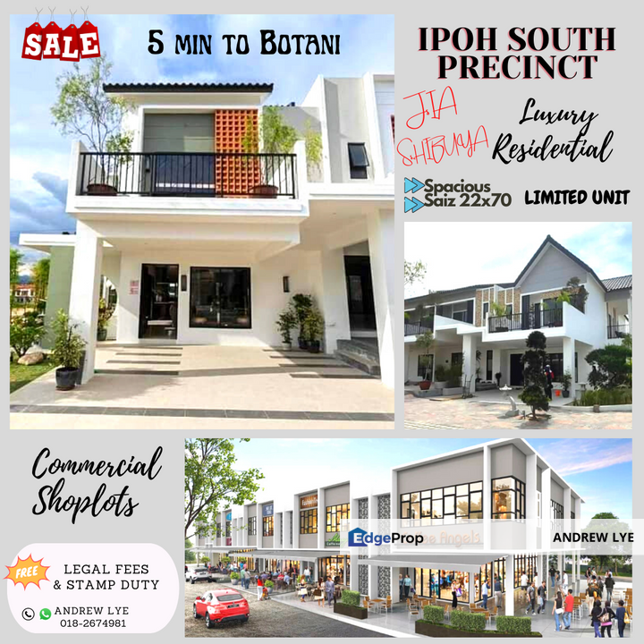 IPOH SOUTH PRECINCT @BOTANI DOUBLE STOREY SUPERLINK HOUSE FOR SALE for ...