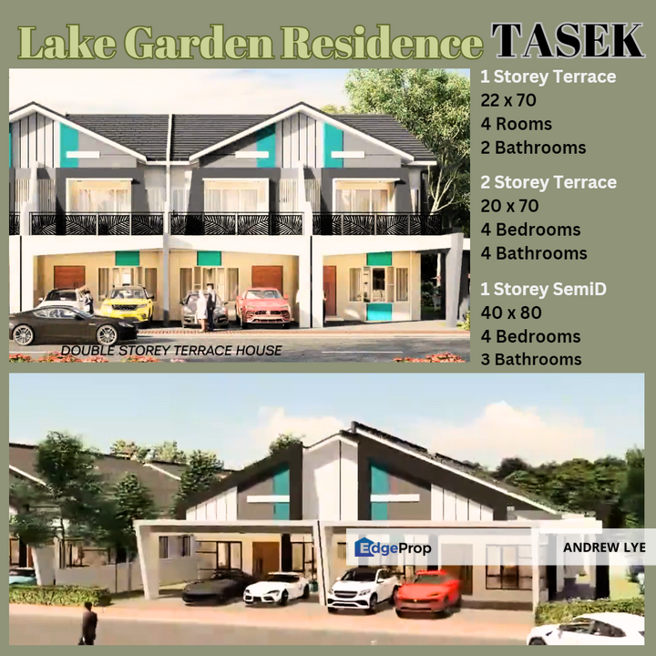 LAKE GARDENS RESIDENCE TASEK NEW HOUSING PROJECT for Sale @RM328,800 By ...