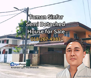 Taman Sinfar Pasir Puteh Double Storey Semi Detached For Sale for Sale ...