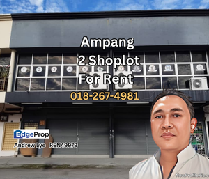 Ampang Ipoh 2 Adjoining Ground Floor Shoplot for Rent for Rental @RM4 ...