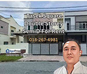 Tasek Square Double Storey Semi Detached House For Rent for Rental @RM2 ...