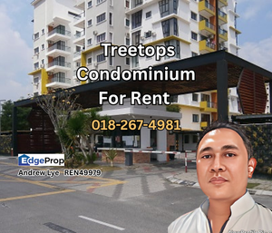 Treetops Residence Condominium For Rent for Rental @RM1,500 By ANDREW ...