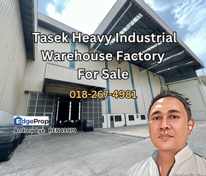 Tasek Heavy Industry Warehouse Factory For Sale for Sale @RM48,000,000 ...