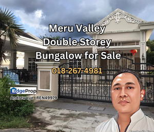 Meru Valle Double Storey Bungalow for Sale for Sale @RM2,850,000 By ...