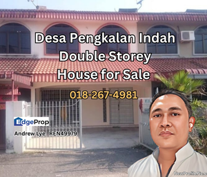 Taman Desa Pengkalan Indah Double Storey House For Sale for Sale @RM268 ...