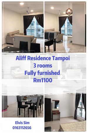 Aliff Residence Tampoi for Rental @RM1,100 By ELVIS SIM | EdgeProp.my